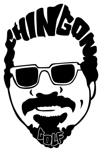 Gray Leather Patch Chingon Golf Snapback